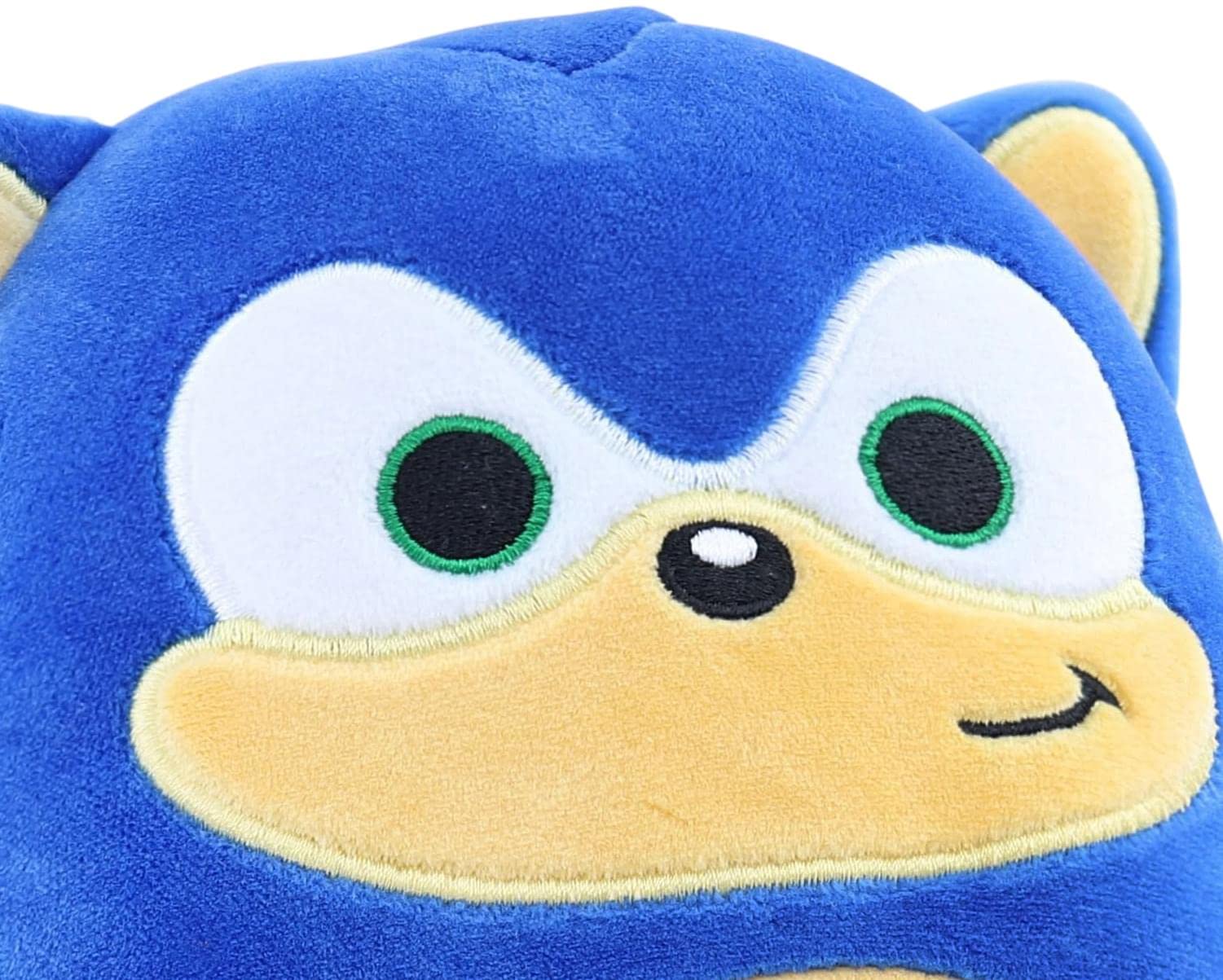 Squishmallows Kellytoy SEGA Sonic, Knuckles, Tails, Shadow Plush Toy (7" Sonic The Hedgehog)