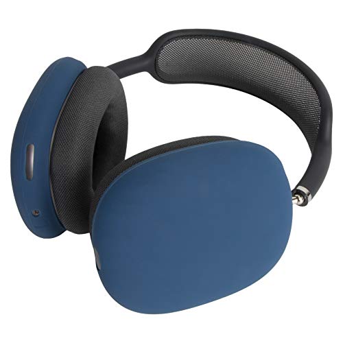 co2CREA Silicone Carrying Case Replacement for Apple AirPods Max Headphone (Sky Blue)