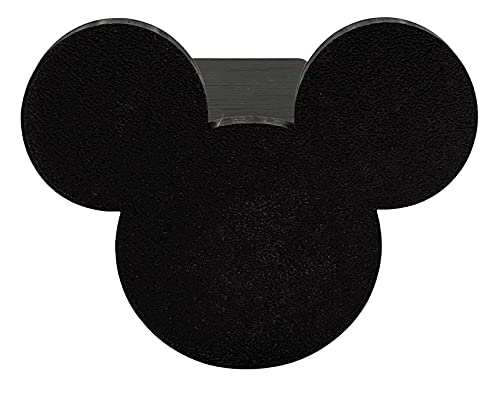 Mickey Mouse Cookie Solid Black Hitch Cover