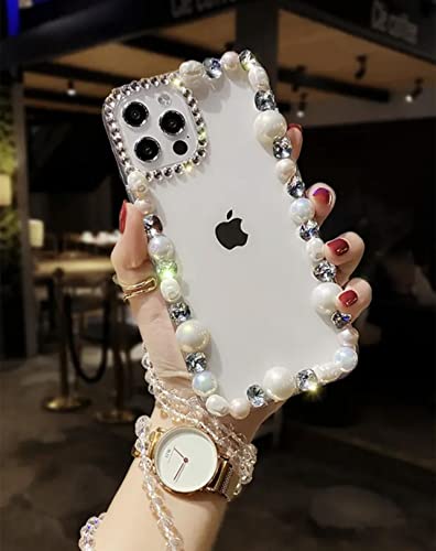 Threesee for Galaxy S9 Plus Case,3D Luxury Glitter Sparkle Bling Case Shiny Crystal Rhinestone Diamond Bumper Clear Protective Case Cover for Samsung Galaxy S9 Plus