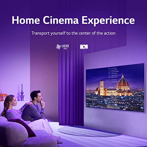 LG QNED75 Series 55-Inch Class QNED Mini-LED Smart TV 55QNED75URA, 2023 - AI-Powered 4K TV, Alexa Built-in, Black