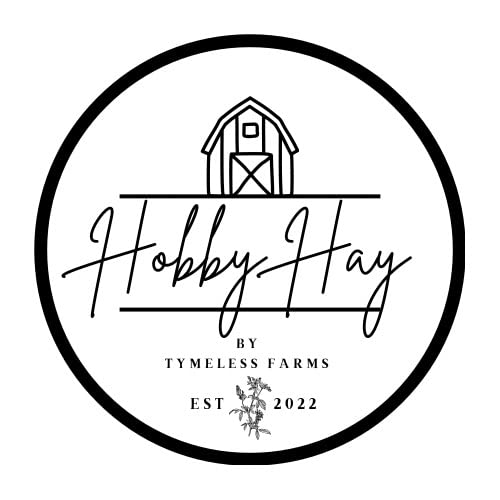 Hobby Hay Alfalfa and Orchard Grass Mixed Hay - All Natural Hay for Rabbits, Guinea Pigs, Hamsters, Gerbils, and Other Small Animals - 8 lb
