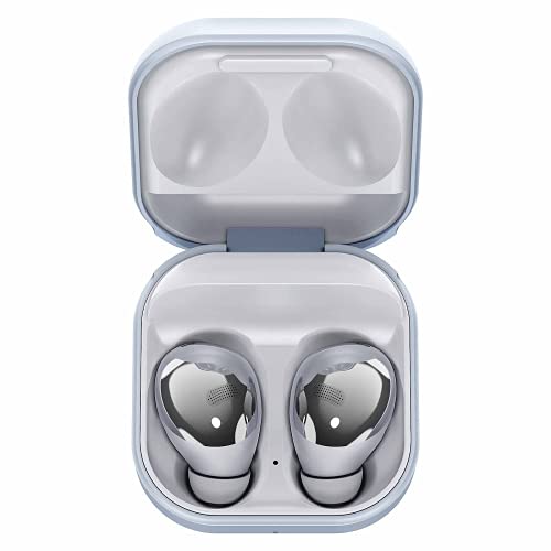 UrbanX Street Buds Pro Bluetooth Earbuds for Cat S62 Pro True Wireless, Noise Isolation, Charging Case, Quality Sound, Sweat Resistant, Silver White (US Version)