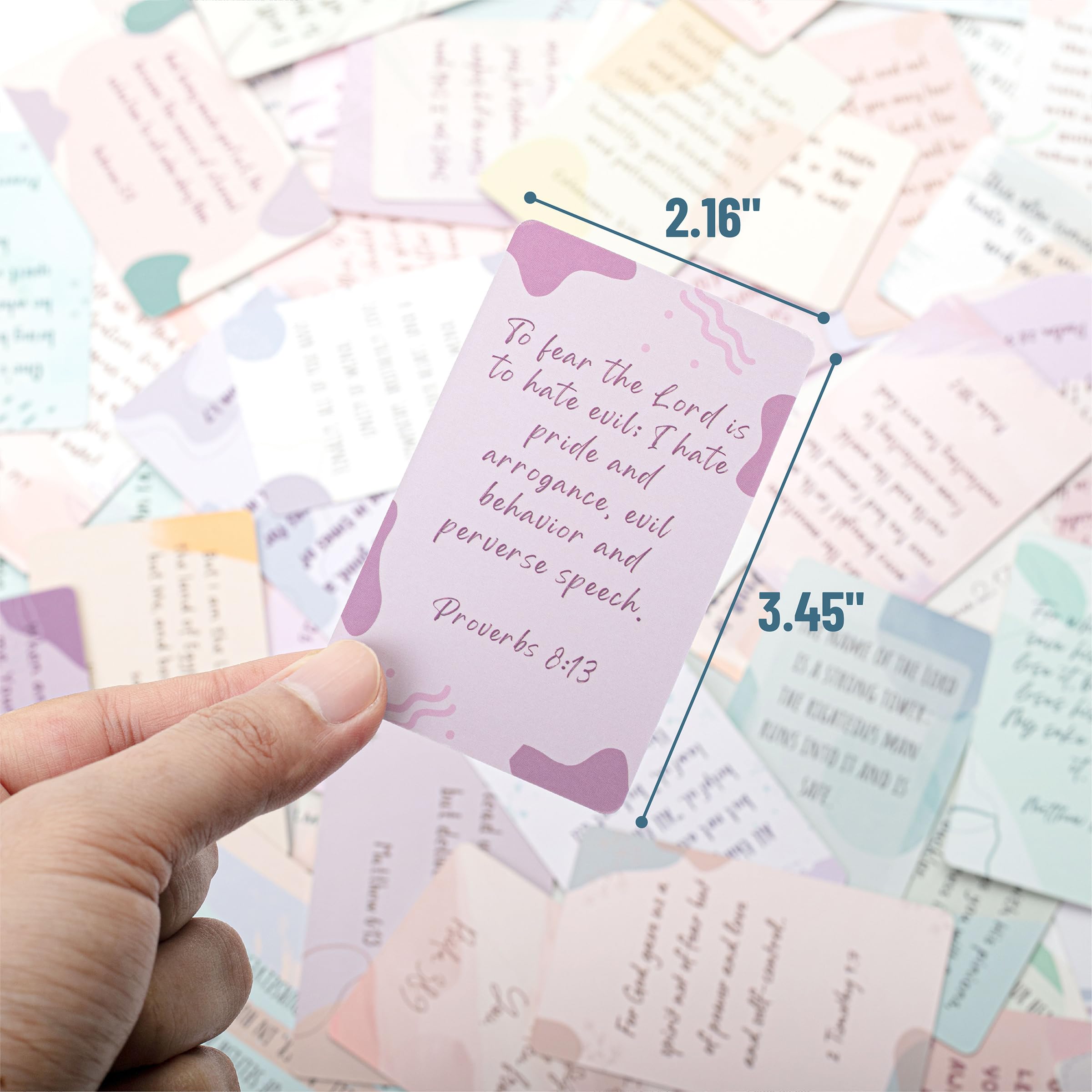 Mr. Pen- Prayer Cards, 70 Unique Bible Verse Cards, Mini Scripture Cards, Prayer Cards for Women and Men, Scripture Cards with Bible Verses, Christian Cards, Scripture Prayer Cards