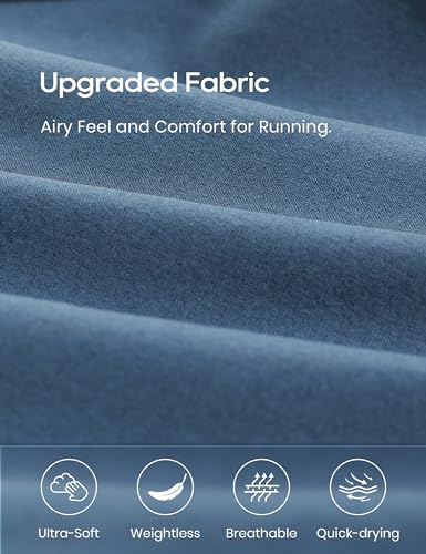 CRZ YOGA Womens High Waisted Running Shorts Mesh Liner 3'' Dolphin Quick Dry for Athletic Gym Track Workout with Zip Pocket Stelindigo Small
