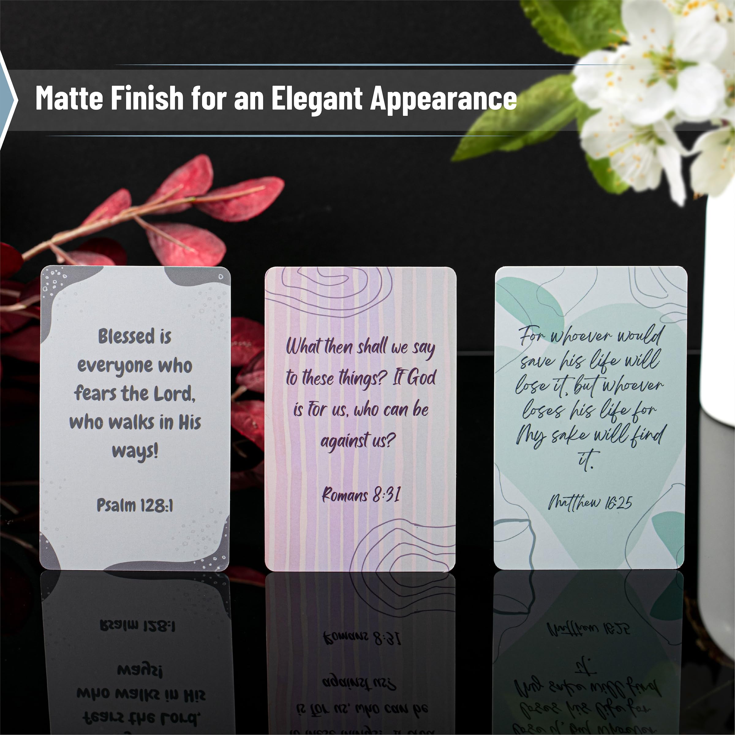 Mr. Pen- Prayer Cards, 70 Unique Bible Verse Cards, Mini Scripture Cards, Prayer Cards for Women and Men, Scripture Cards with Bible Verses, Christian Cards, Scripture Prayer Cards