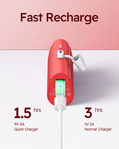 VEGER Mini Portable Charger for iPhone, 5000mAh 20W PD Fast Charging Battery Pack, Cordless Portable External Backup Charger for iPhone 13, 12, 11, 8, 7, XR, XS Max, Pro Max, AirPods
