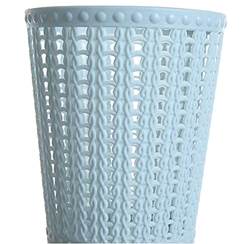 HOIRIX 2Pack Mini Wastebasket Round Plastic Small Desktop Trash Can Garbage Bin for Bathrooms,Kitchens, Home Offices (Color : Pink, Size : 2Pack)