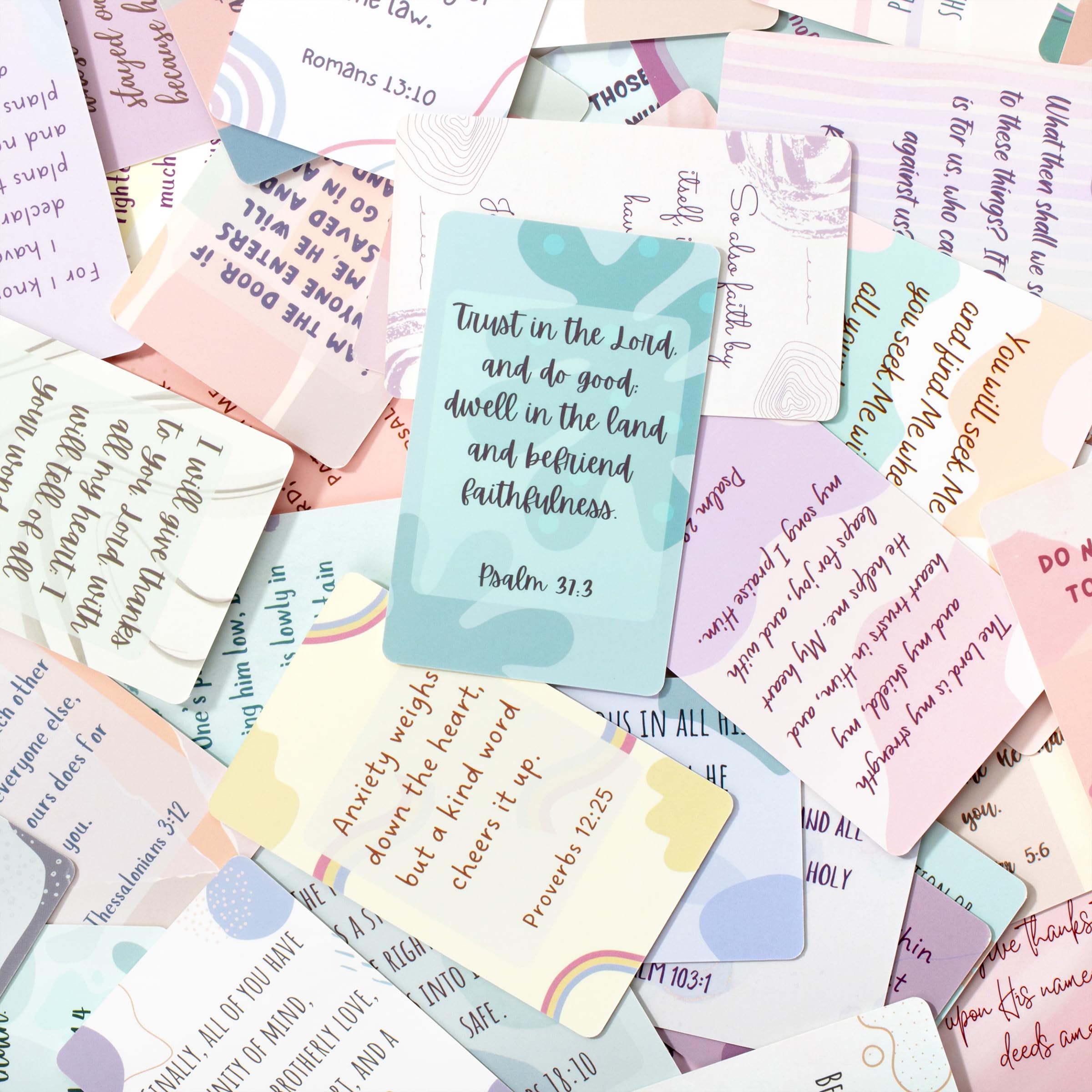 Mr. Pen- Prayer Cards, 70 Unique Bible Verse Cards, Mini Scripture Cards, Prayer Cards for Women and Men, Scripture Cards with Bible Verses, Christian Cards, Scripture Prayer Cards
