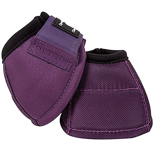 Classic Rope Company CDN-100 Classic Dyno No Turn Bell Boots Eggplant M