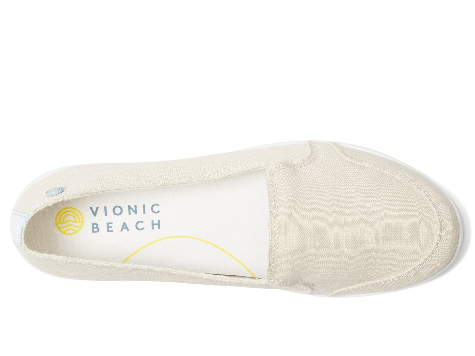 Vionic Beach Manzanita Cream Linen 7 M