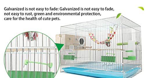 Tyoo Bird Cage Pet Supplies Suitable for Small Birds Used As a Nest for Homing Pigeons Suitable for Most Bird Cages Assembled and Cleaned