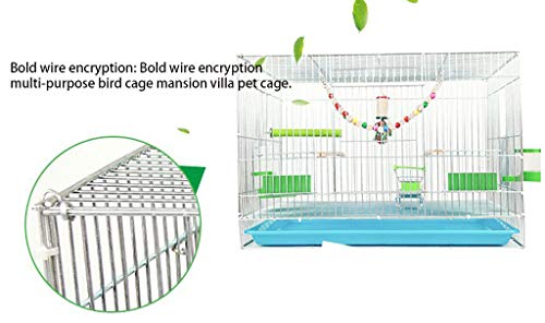 Tyoo Bird Cage Pet Supplies Suitable for Small Birds Used As a Nest for Homing Pigeons Suitable for Most Bird Cages Assembled and Cleaned