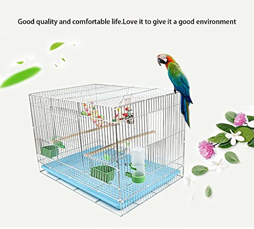 Tyoo Bird Cage Pet Supplies Suitable for Small Birds Used As a Nest for Homing Pigeons Suitable for Most Bird Cages Assembled and Cleaned