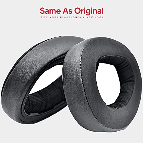 GSP 600 Ear Pads, Replacement Protein Leather Memory Foam Headphone Earpads Ear Cushion Pad for Sennheiser GSP 670 GSP 500 GSP 600 Gaming Headset