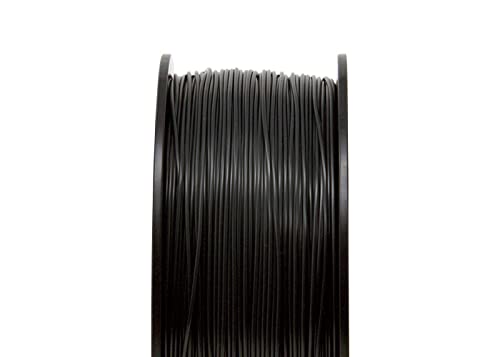 Fused Materials Black ASA 3D Printer Filament - 1kg Spool, 1.75mm, Dimensional Accuracy +/- 0.03 mm, (Black)