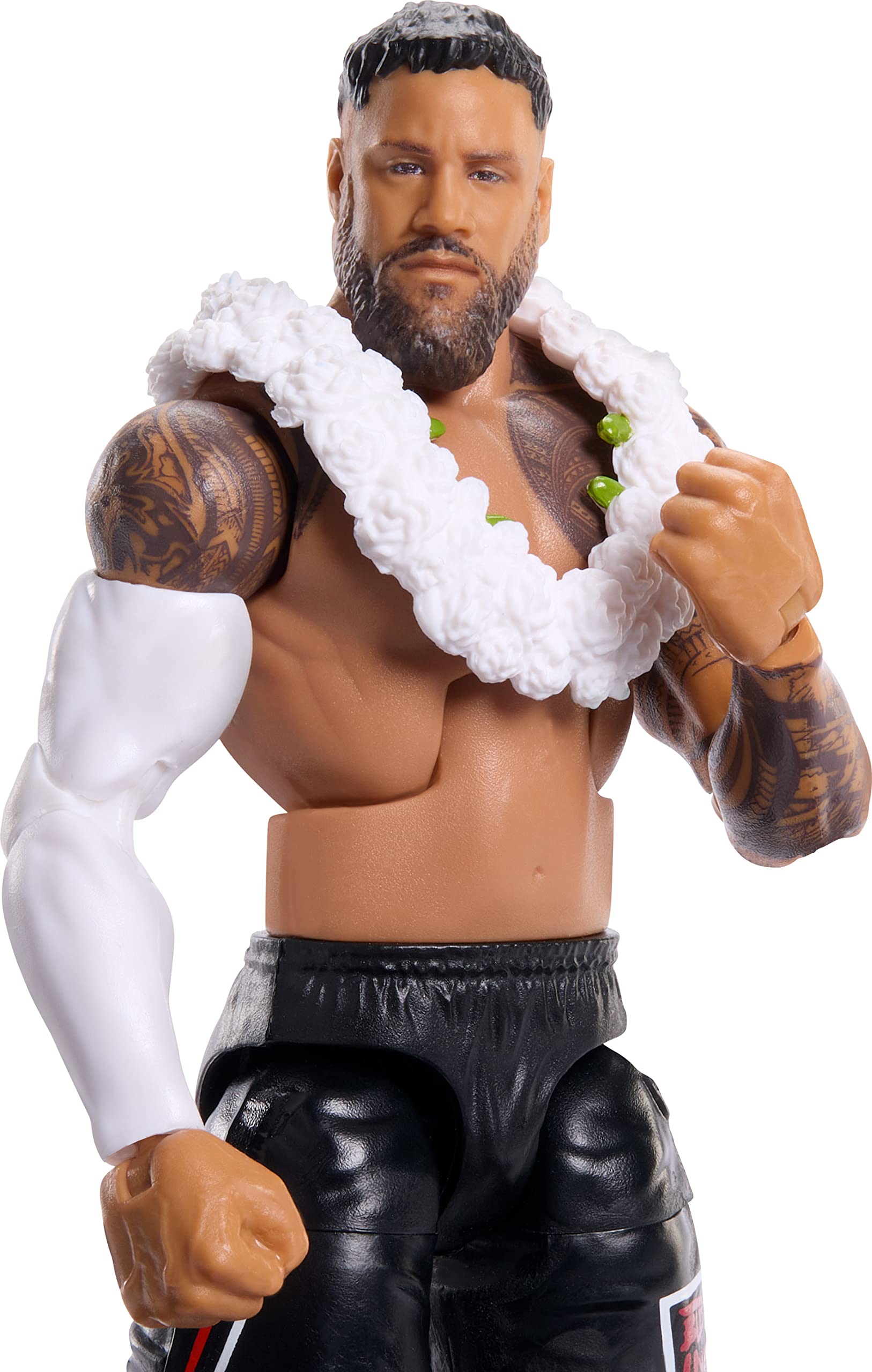 WWE Elite Action Figure SummerSlam Jey USO with Accessory and Mr. Perfect Build-A-Figure Parts