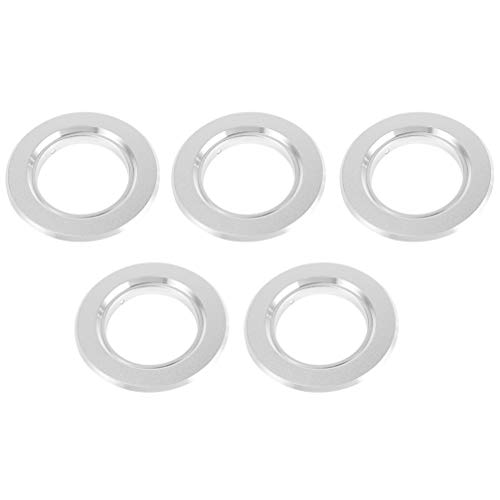 balacoo 5pcs Bird House Predator Guards Stainless Steel Rings Excludes Different Bird Species and Protects The Entry Hole 75mm