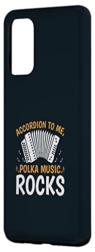 Galaxy S20+ Accordion To Me Polka Music Rocks Case
