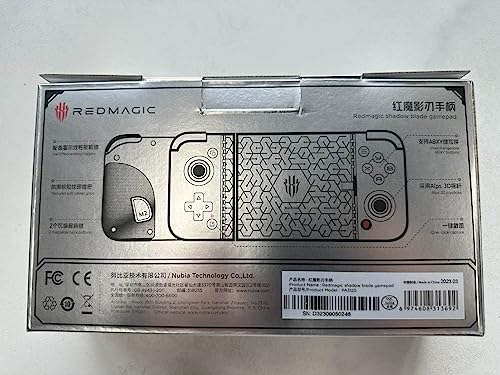 REDMAGIC Mobile Gaming Controller for Android, Shadow Blade Gamepad Customizable Triggers Ergonomic Design Universal Fit - Stream PC, Xbox, PlayStation, Touch Screen Android Games