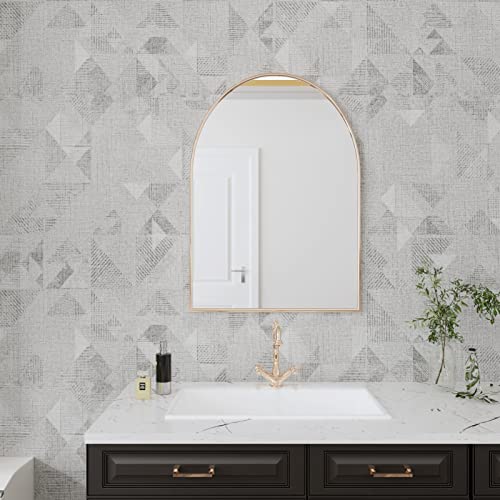 Wallercity Light Grey Grasscloth Peel and Stick Wallpaper Removable Fabric Grass Cloth Wallpaper Self Adhesive Textured Gray Linen Contact Paper for Cabinets Waterproof Drawers Liners Vinyl Paper Film