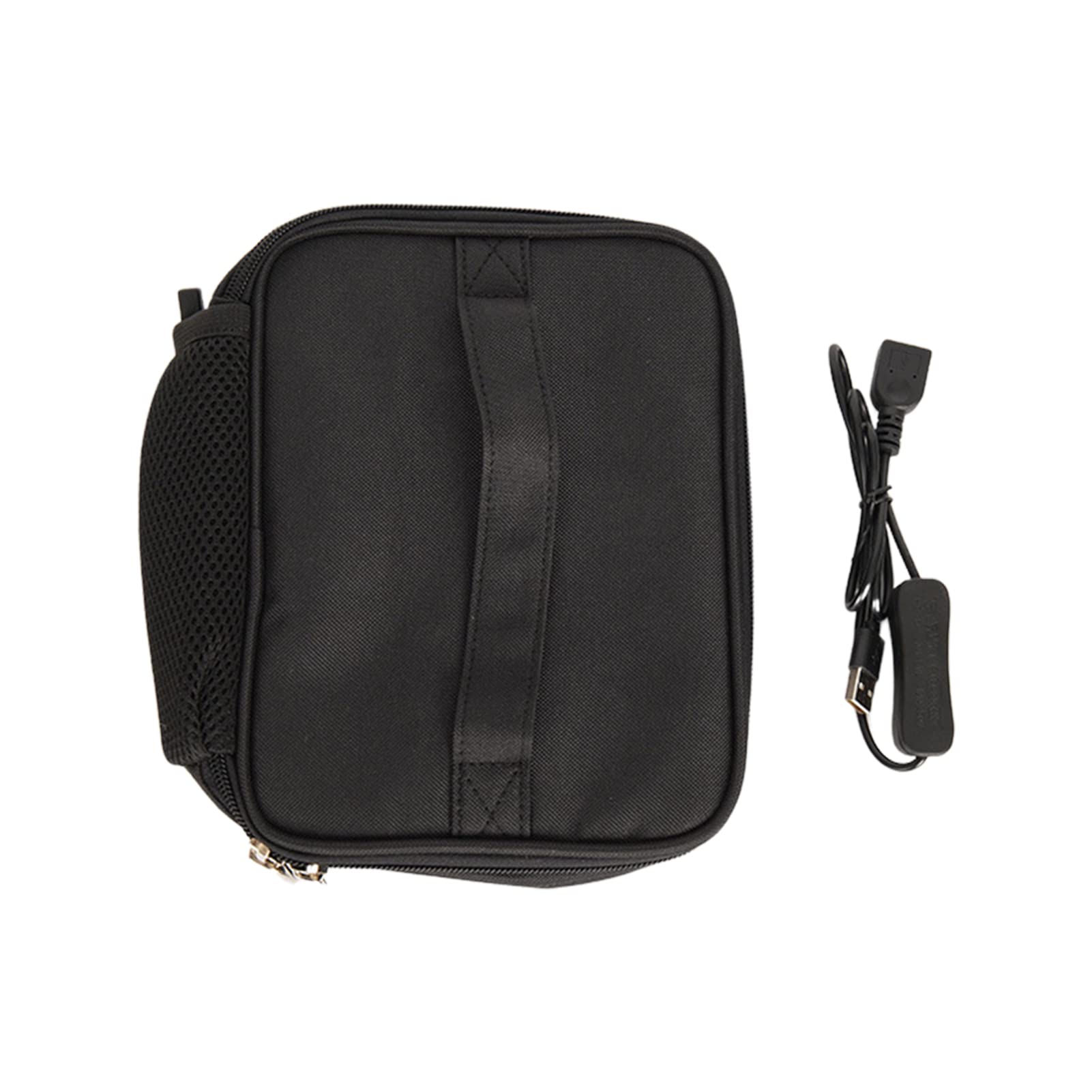 Gecorid Portable Food Warmer, USB Heater Lunch Bag, Personal Oven, Personal Heated Lunch Box, Lunch Warming Tote for Cooking, Reheating Meals, Travel, Potlucks, Hotel, Home Kitchen