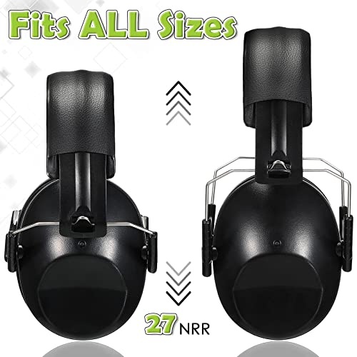 Yunsailing 6 Pcs Kids Ear Protection Earmuffs Adjustable Noise Insulation Headphones Toddlers 27NRR Noise Reduction Ear Muffs (Novel Color)