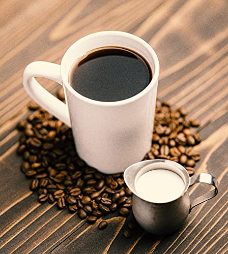 KISEER Set of 6 Sublimation Blank Mugs 11oz Classic Ceramic Coated Mugs Cup for Coffee, Milk, Tea, Hot Cocoa and DIY Printing