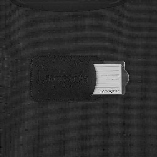 Samsonite Saire LTE Softside Expandable Luggage Wheels, Black, Medium Spinner