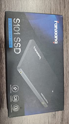 fanxiang SSD 2TB Internal Solid State Drive SATA III 6Gb/s 2.5", 3D NAND, SLC Cache, Up to 550MB/s, Compatible with Laptops and PC Desktops(S101)