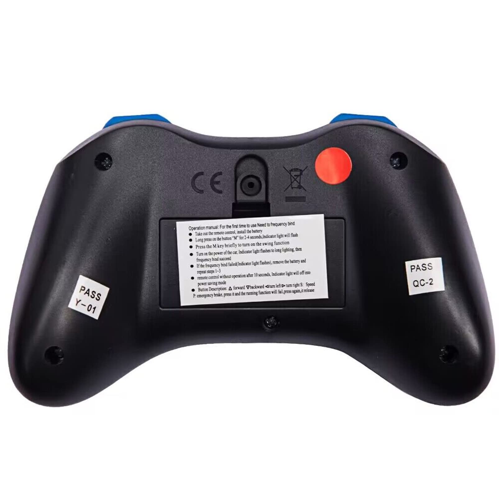 2.4G Bluetooth Remote Control and RX76 12V FCCE Control Box, Motherboard Receiver Kit for Children Electric Ride On Car Replacement Parts