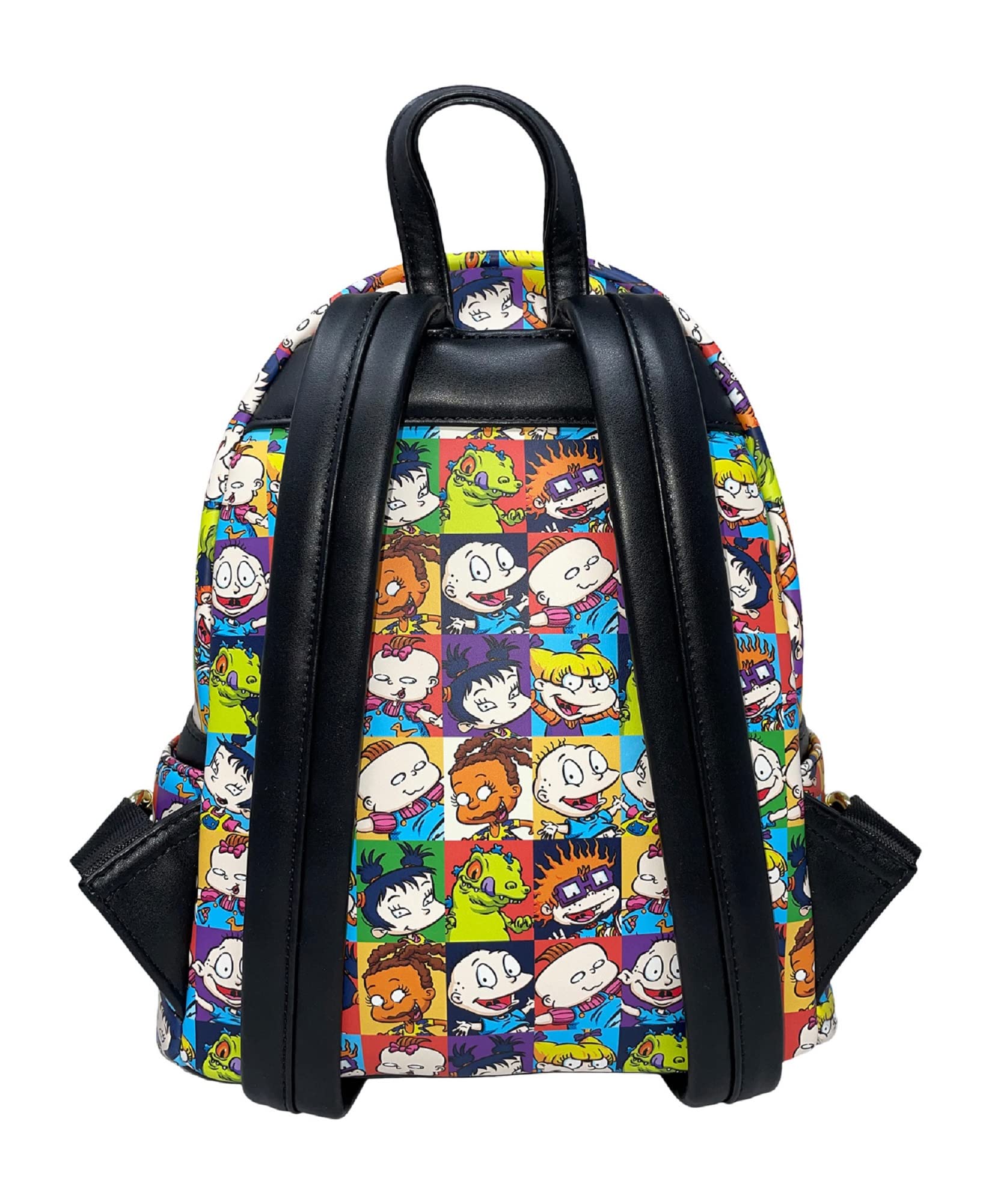 Loungefly The Rugrats Allover Print Nickelodeon Womens Double Strap Shoulder Bag Purse