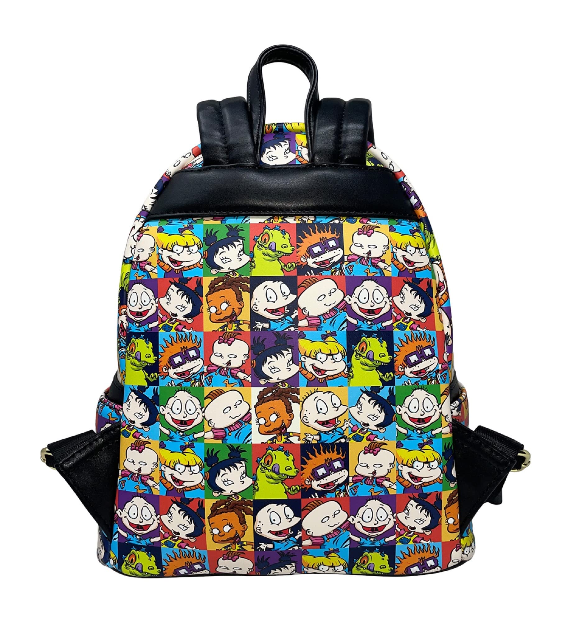 Loungefly The Rugrats Allover Print Nickelodeon Womens Double Strap Shoulder Bag Purse