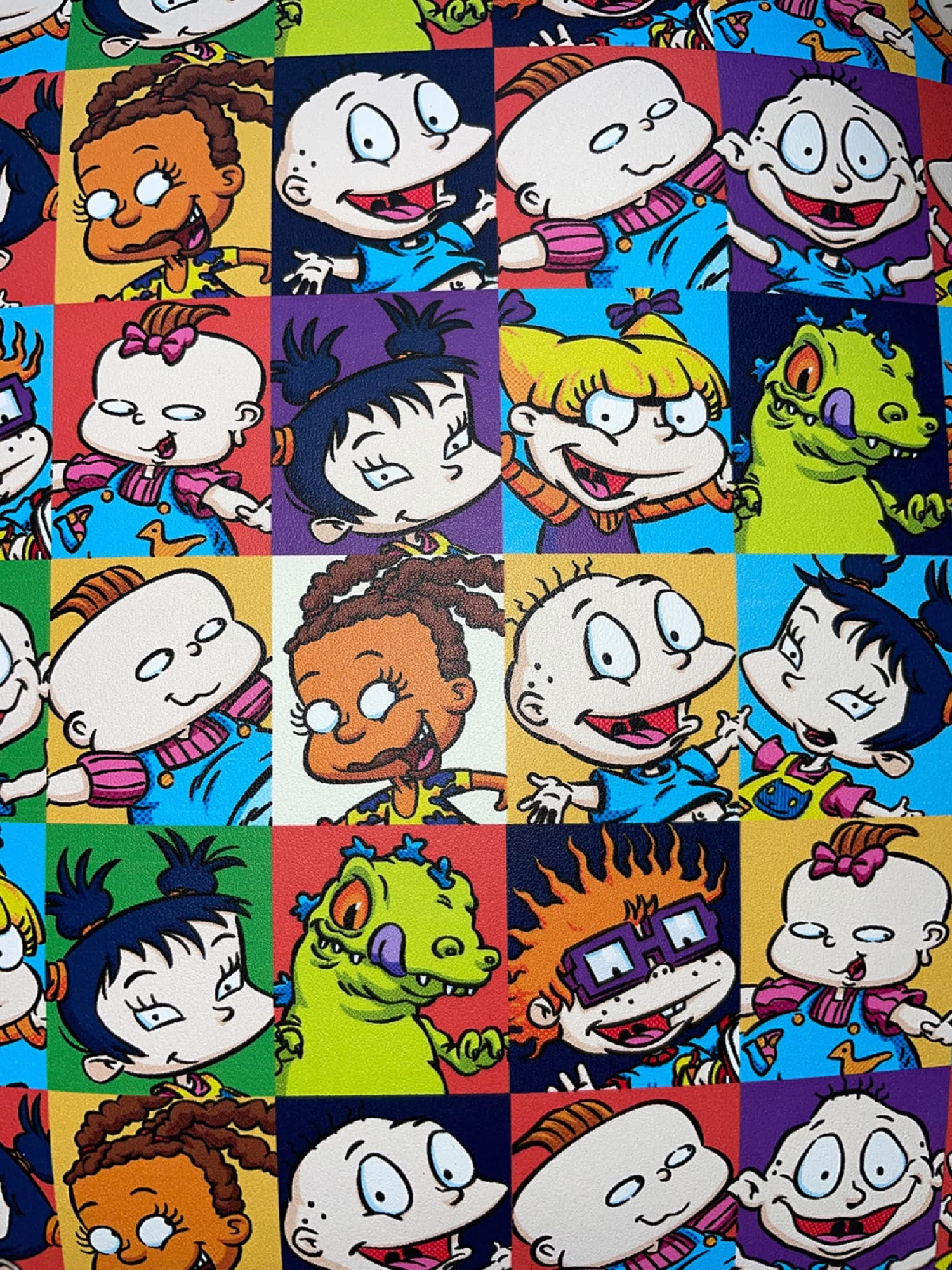 Loungefly The Rugrats Allover Print Nickelodeon Womens Double Strap Shoulder Bag Purse