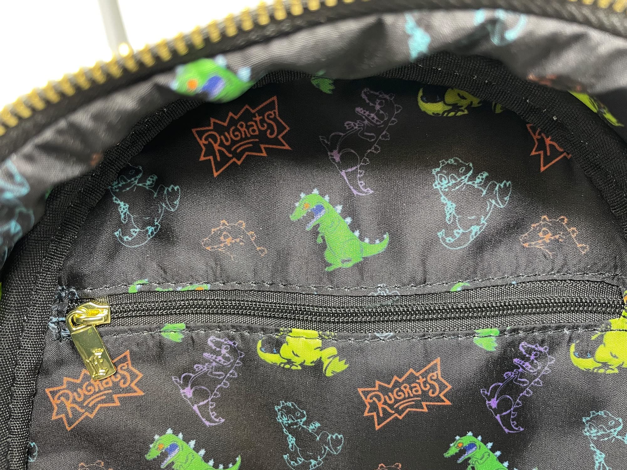 Loungefly The Rugrats Allover Print Nickelodeon Womens Double Strap Shoulder Bag Purse