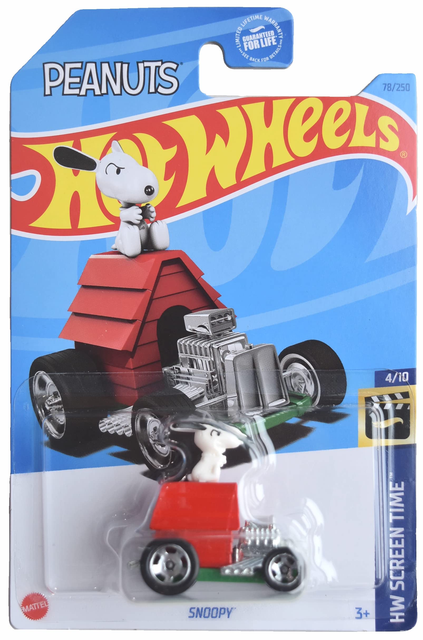 Hot Wheels Snoopy, HW Screen Time 4/10
