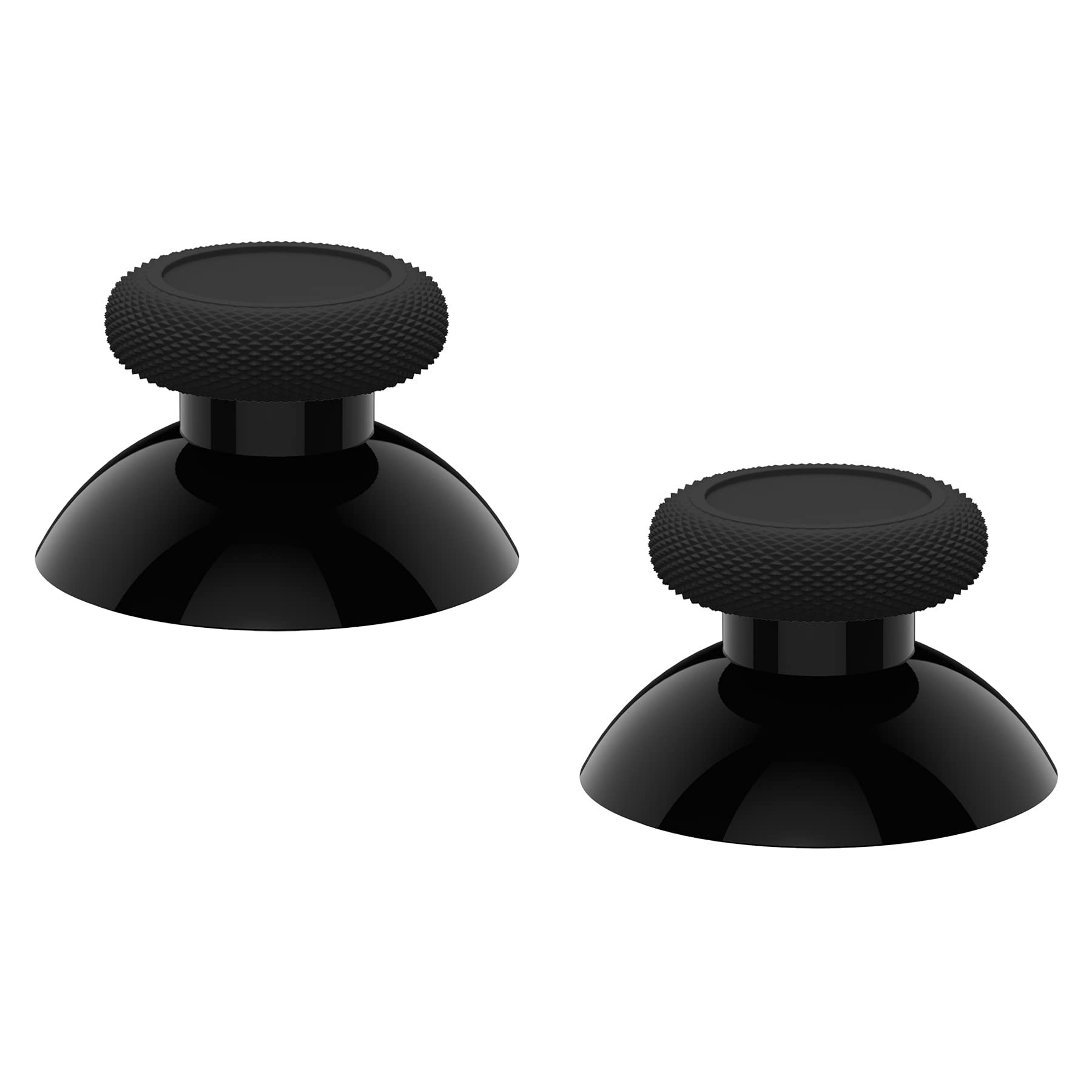 eXtremeRate Replacement Controller Joystick for Xbox One - 4 PCS Black Thumbsticks Analog Thumb Sticks Parts for Xbox Series X/S, Xbox One S/X, Elite Controller with Repair Kit Screwdriver