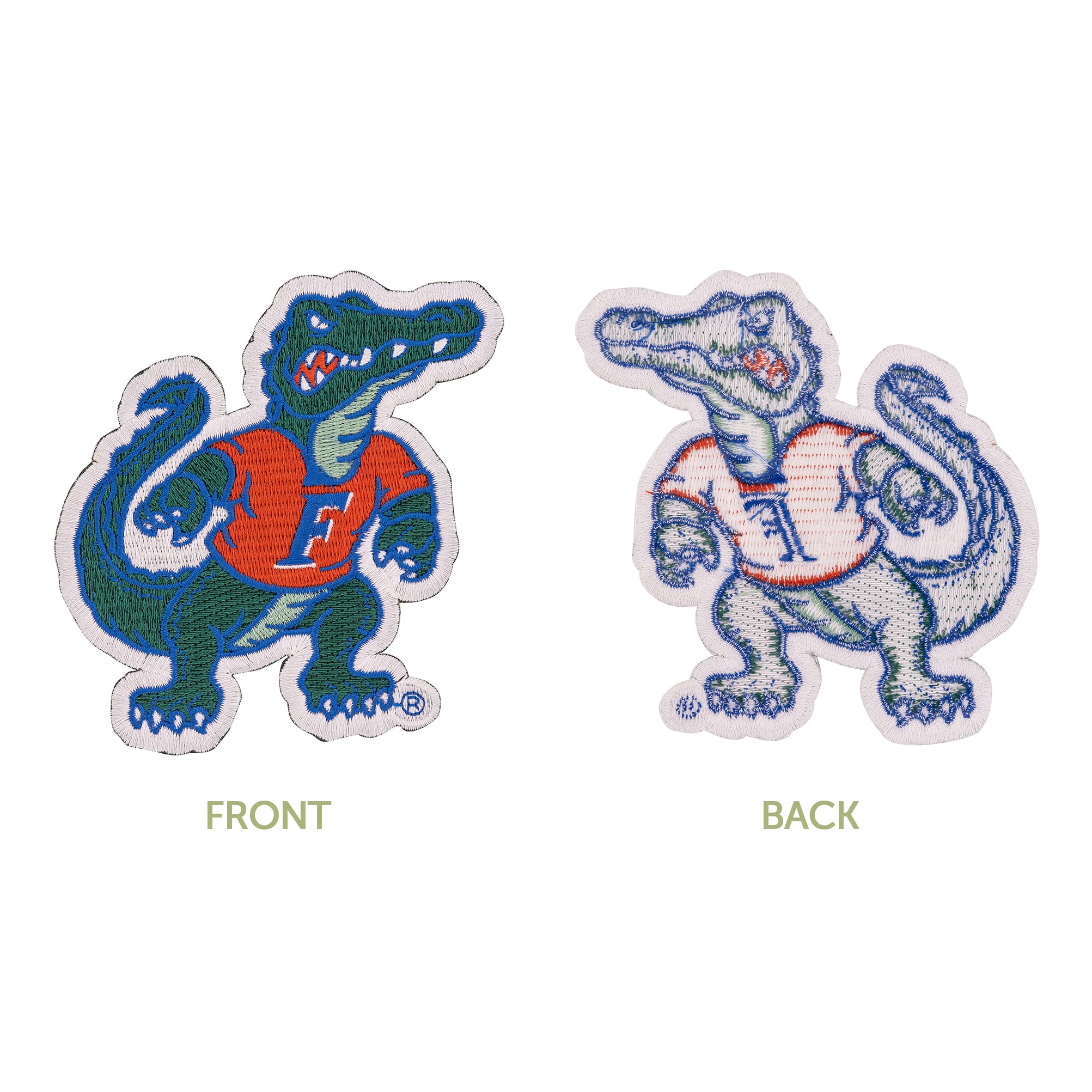 Desert Cactus University of Florida Patch – Embroidered Iron On/Sew On Applique for Blazers, Jackets, Backpacks, Bags, Hats & Tactical Gear – Florida Gators (Patch - Design B)