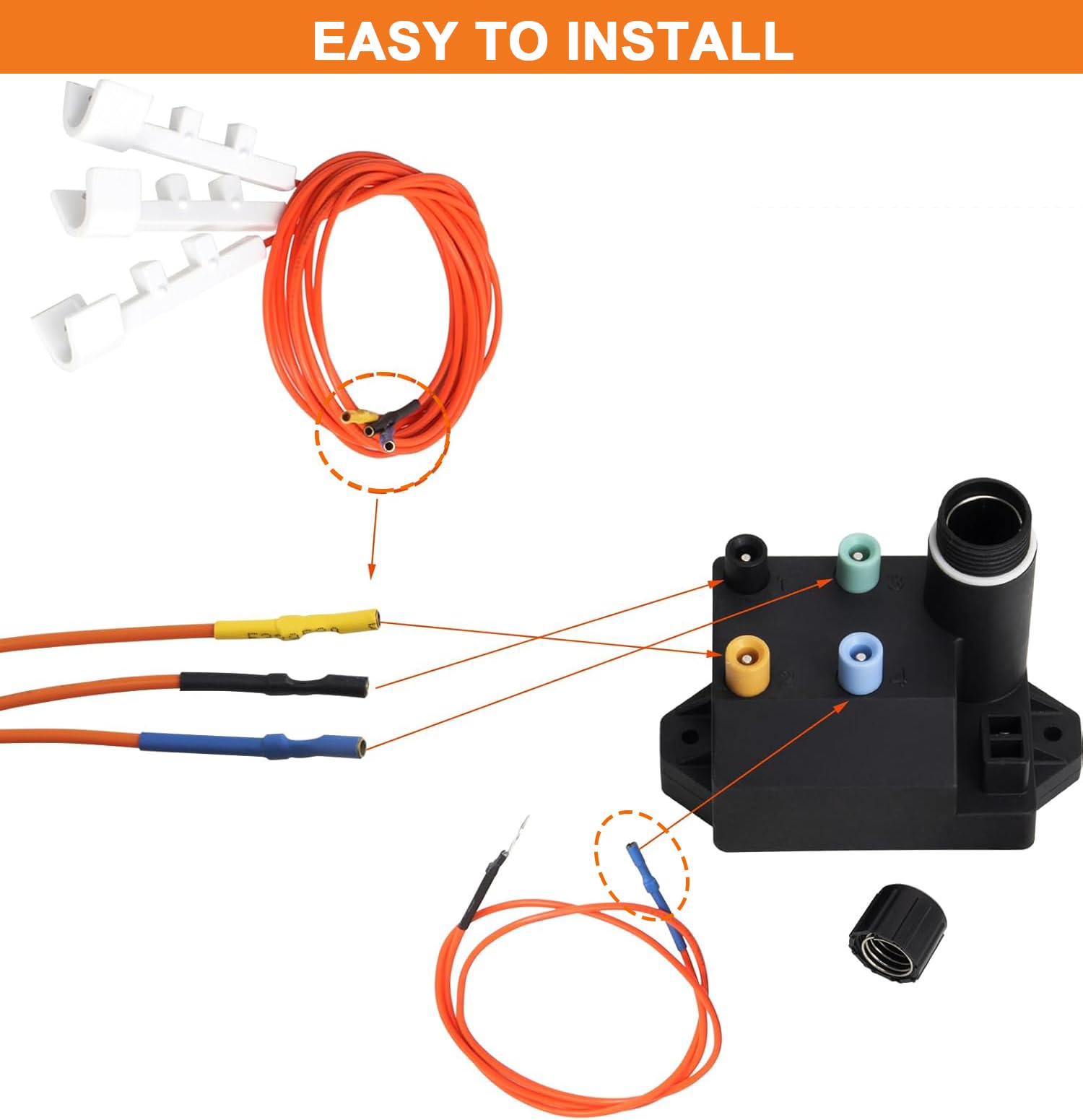 66354 69308 Igniter Kit Replacement for Weber GS4 Genesis II Grill Parts Ignition for Weber GS4 Genesis 2 E315, 2 S310, II S315, II SE-310, II SE-315, II CE-310, II CSE-315, II CSS-315, 2 E-310 Grills