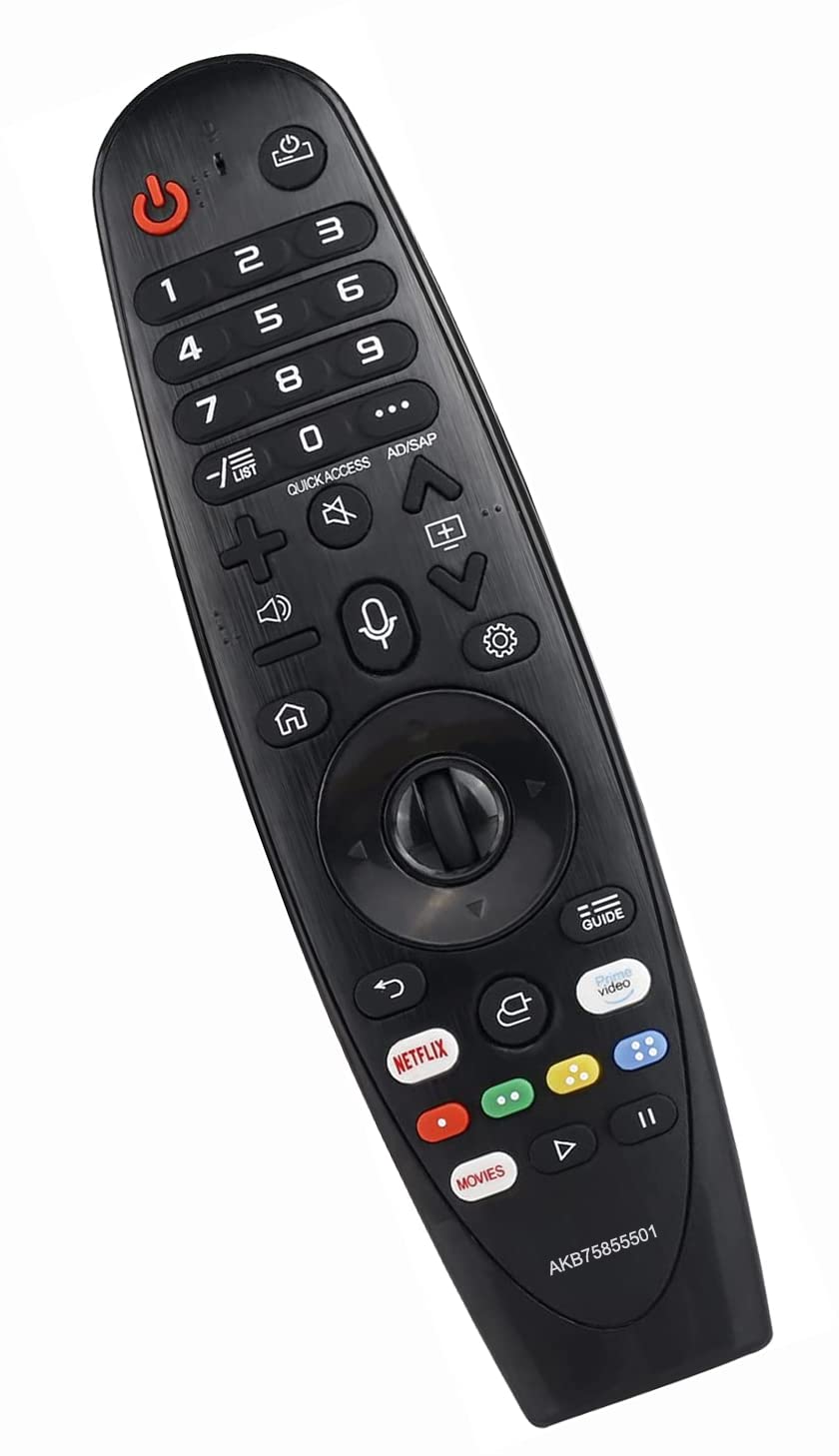 Universal Remote Control for LG Smart TV Magic Remote, Compatible with All Models for LG OLED UHD 4K NanoCell Series Smart TV [NO Voice Function, No Magic Pointer Function]