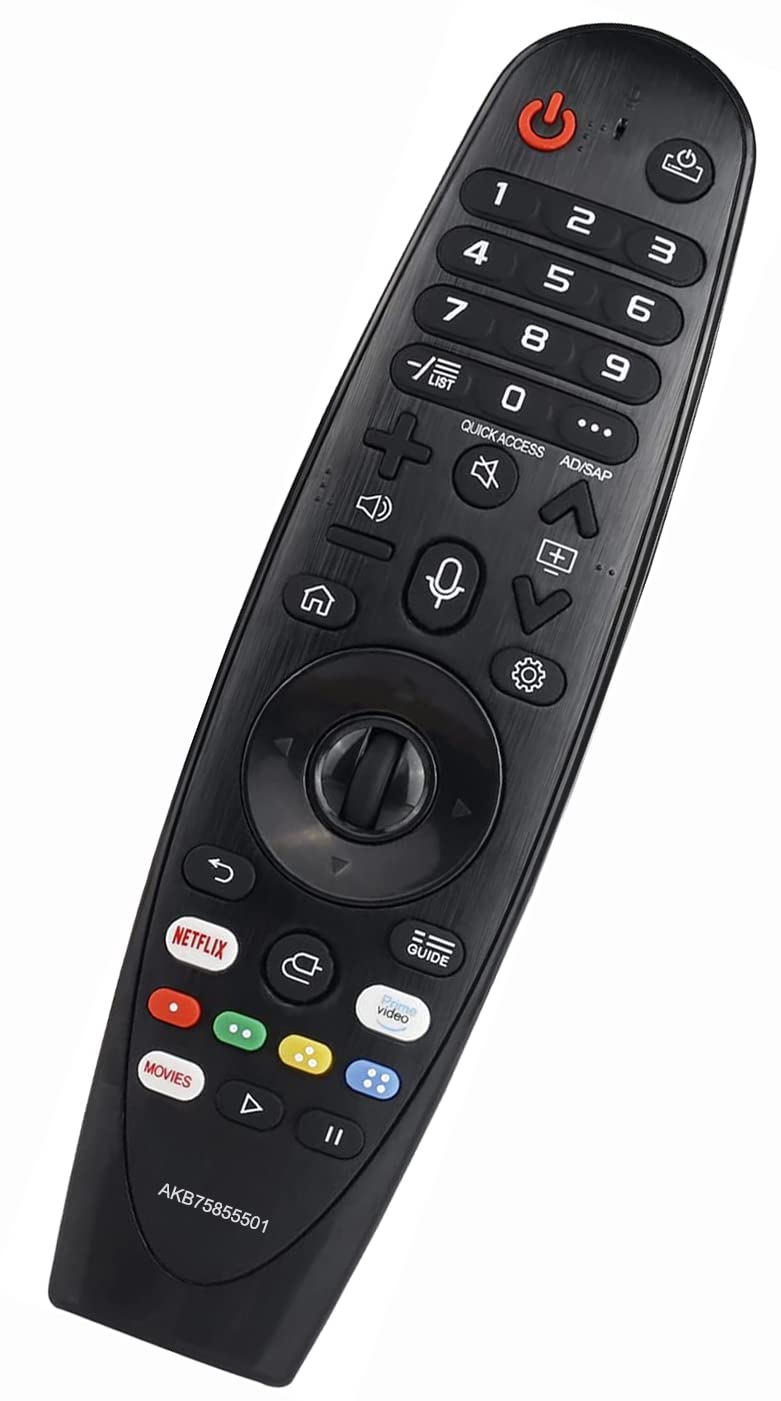 Universal Remote Control for LG Smart TV Magic Remote, Compatible with All Models for LG OLED UHD 4K NanoCell Series Smart TV [NO Voice Function, No Magic Pointer Function]
