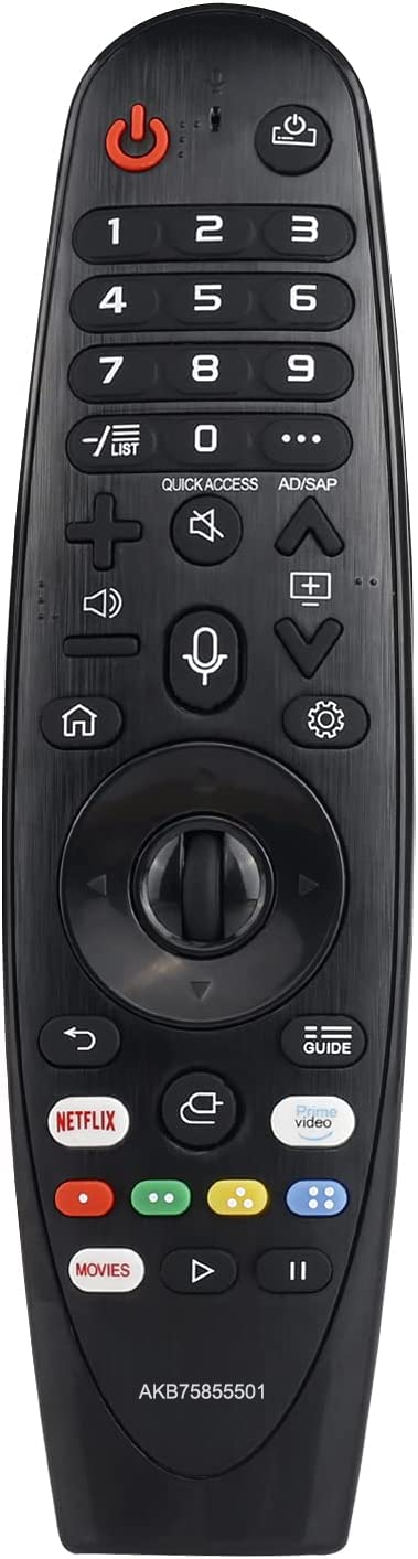 Universal Remote Control for LG Smart TV Magic Remote, Compatible with All Models for LG OLED UHD 4K NanoCell Series Smart TV [NO Voice Function, No Magic Pointer Function]