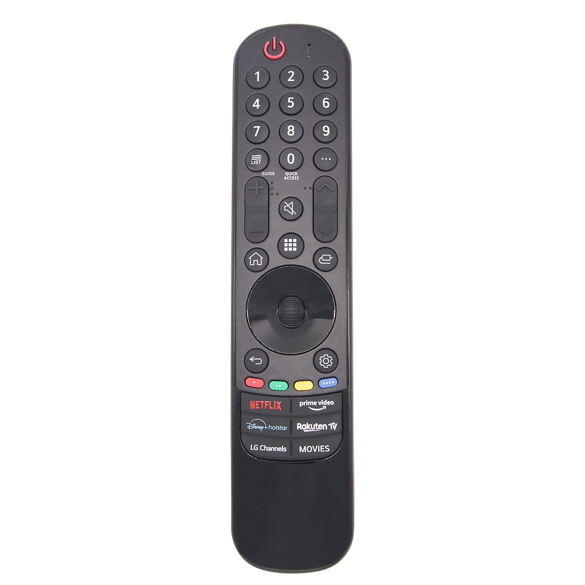 New Replacement MR21GA LG Magic Remote Control for LG Smart TV Remote with Pointer Function and Netflix Prime Video Disney+ LG Channels Buttonss [NO Voice Function]