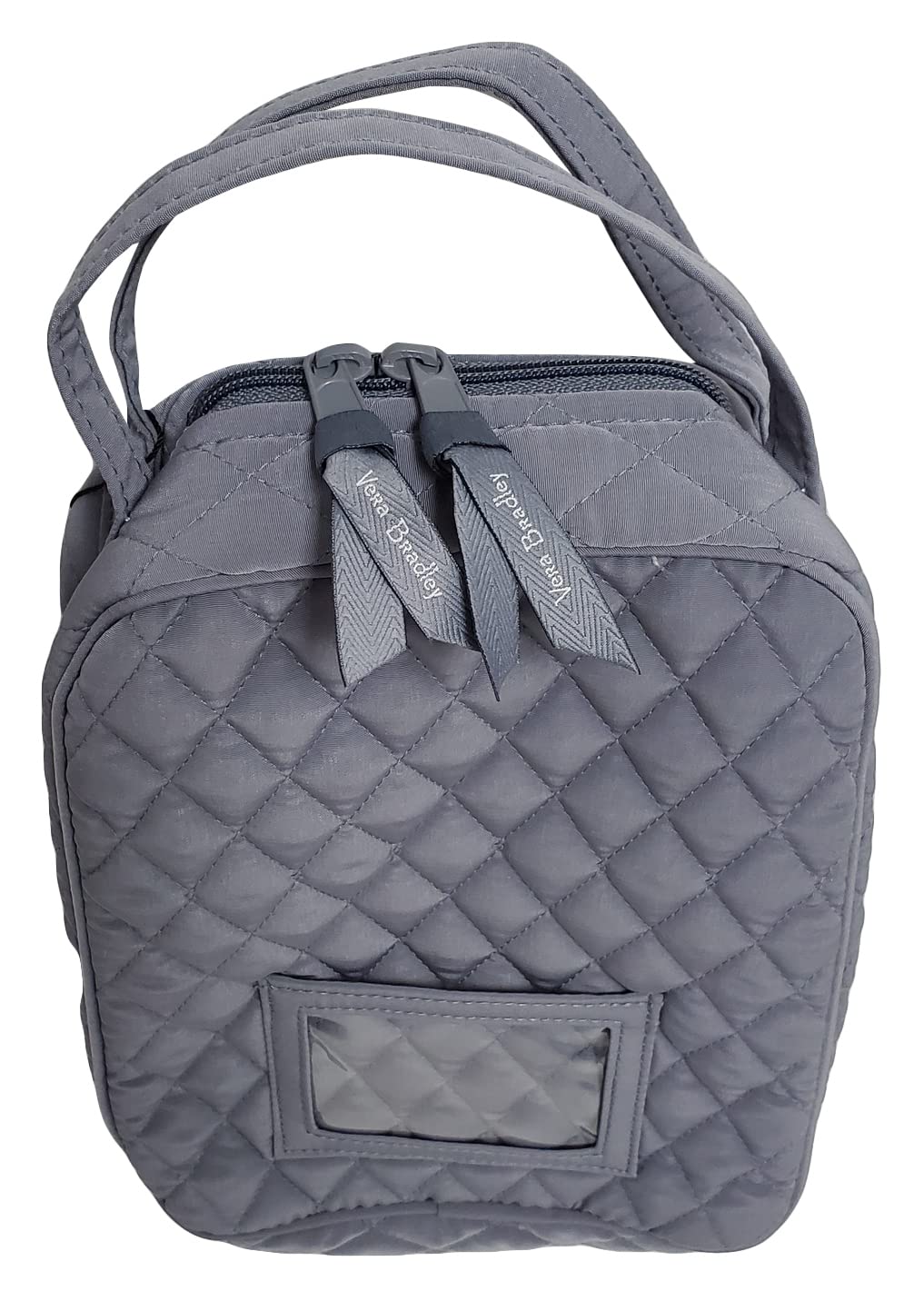 Vera Bradley Lunch Bunch (Carbon Gray), Dimensions: 7.5/'' w x 9.0/'' h x 4.25/''