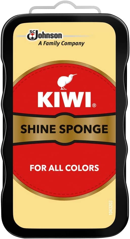 KIWI Shoe Shine Polishing Sponge (Pack of 3)