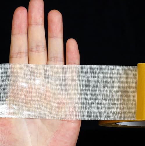 XZRDINGJIE Double Sided Tape Heavy Duty Mounting Tape, 1.18inch x 33ft Double-Sided Fabric Tape Adhesive Tape No Residue, for Home & Office