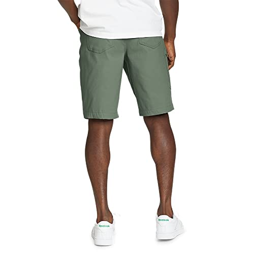 Eddie Bauer Men's Rainier Shorts, Mineral Green, 32, Hiking Shorts