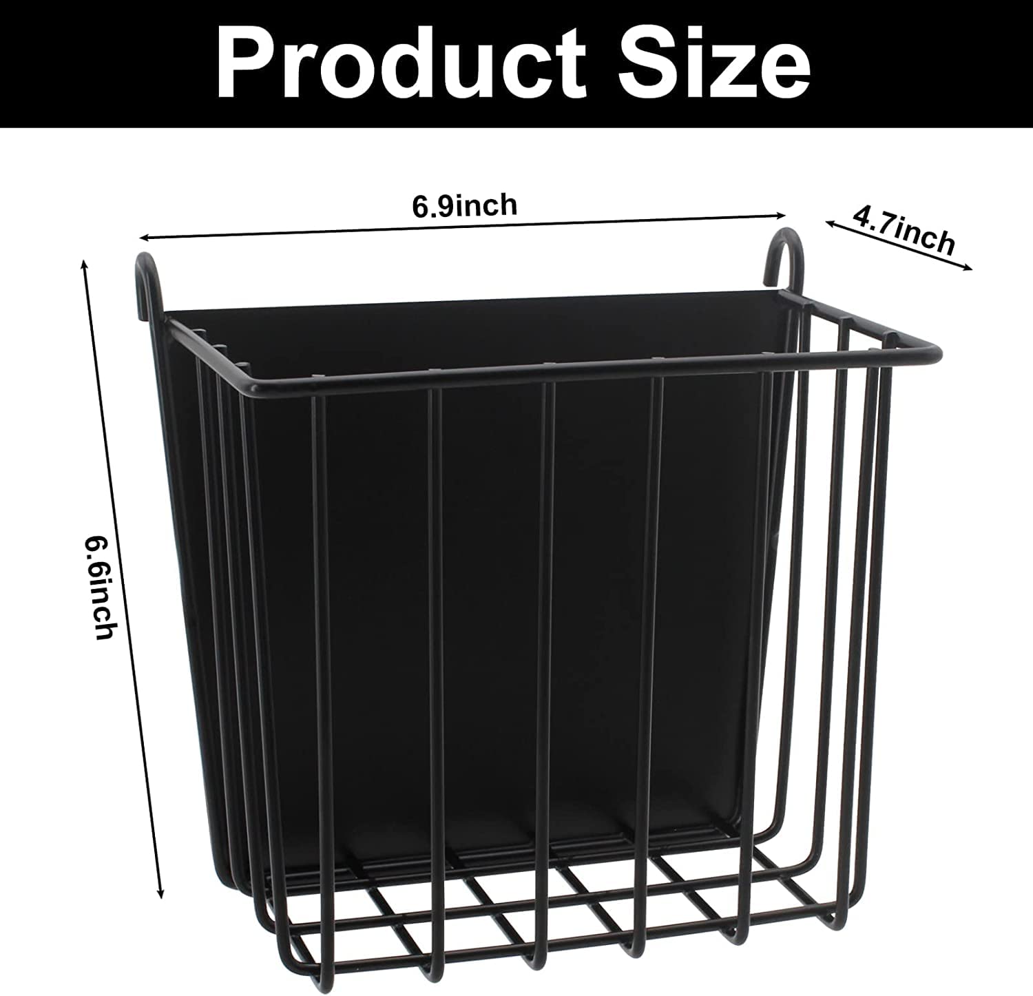 DEVIER Metal Rabbit Hay Feeder, Heavy-Duty, 6.9x4.7x6.6 in, for Multiple Pets