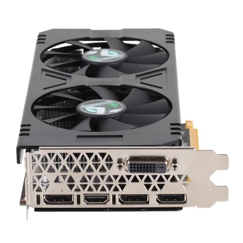 maxsun AMD Radeon RX 580 8GB 2048SP GDDR5 Computer Video Graphics Card GPU for PC Gaming 256-Bit DirectX 12 DVI, HDMI, DisplayPort Multi Monitors Extend (Black)