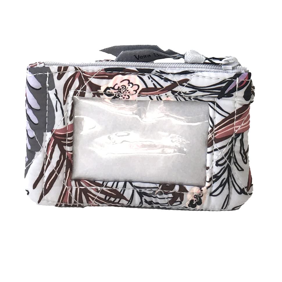 Vera Bradley Ultralight Zip ID Case and Lanyard Set, Sun Washed Tropical